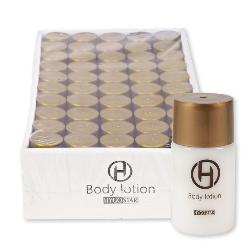Body Lotion Flasche 25 ml einzeln verpackt, 0,36